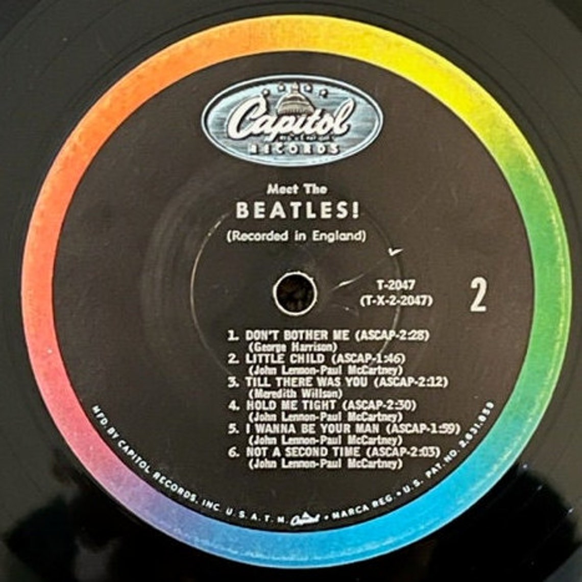 Meet the Beatles the First Album by England's Phenomenal - Etsy