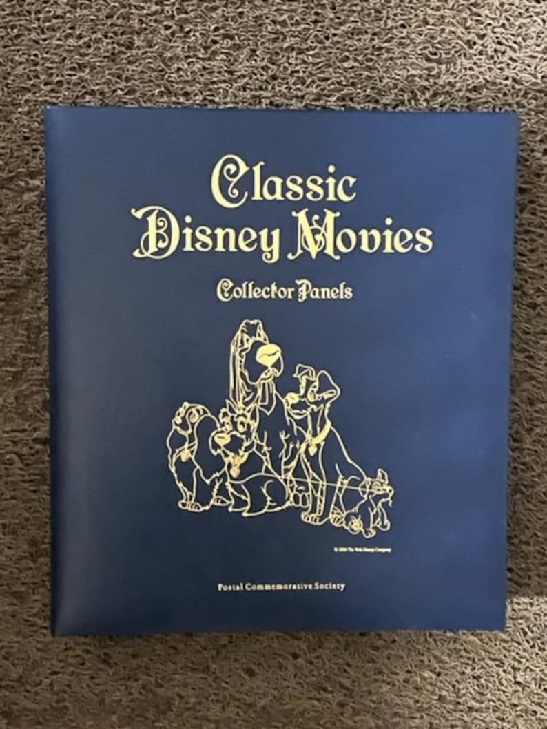 Classic Disney Movies Collector Panels Postal Commemorative - Etsy