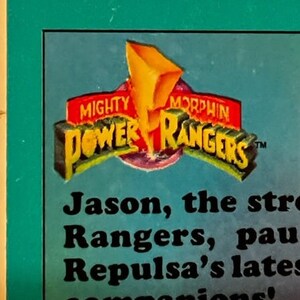 Mighty Morphin Power Rangers - JASON - Series 2 - Card #81 - 1994 - Etsy