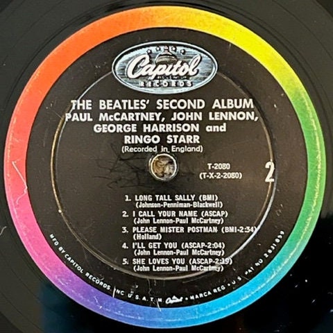 The Beatles' Second Album - Vinyl LP (T2080) - Etsy