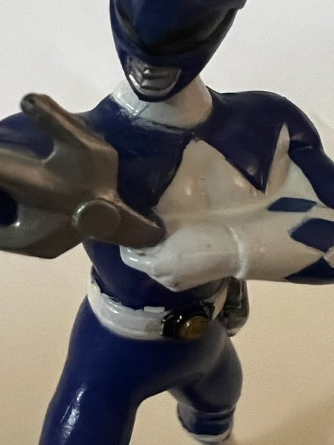 Mighty Morphin Power Rangers' 3 Figure With Stand Billy the Blue Ranger ...