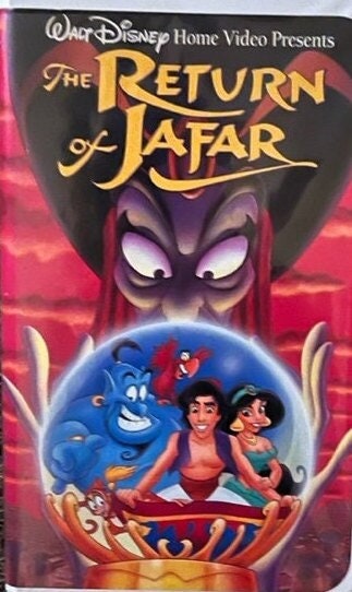 Walt Disney Home Video Presents the Return of Jafar VHS Movie 2237 - Etsy