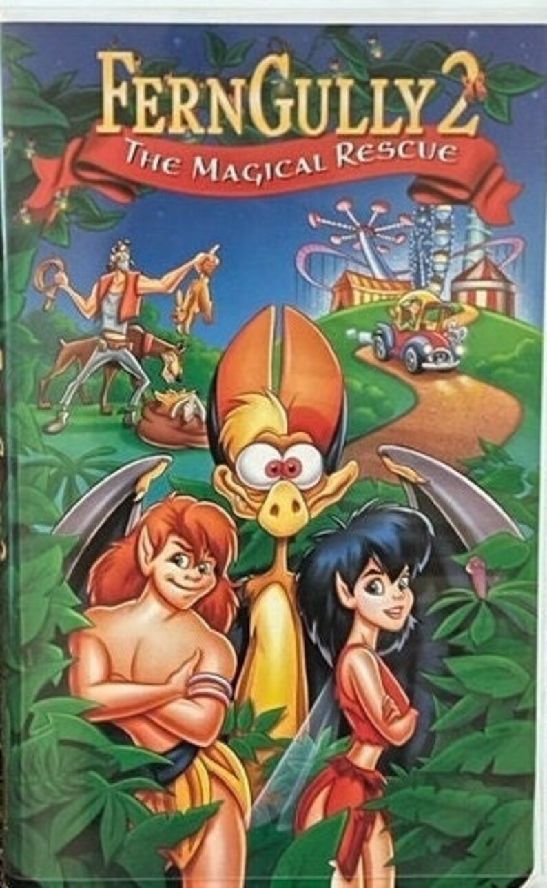 Ferngully 2 The Magical Rescue Vhs Movie 6107 Etsy