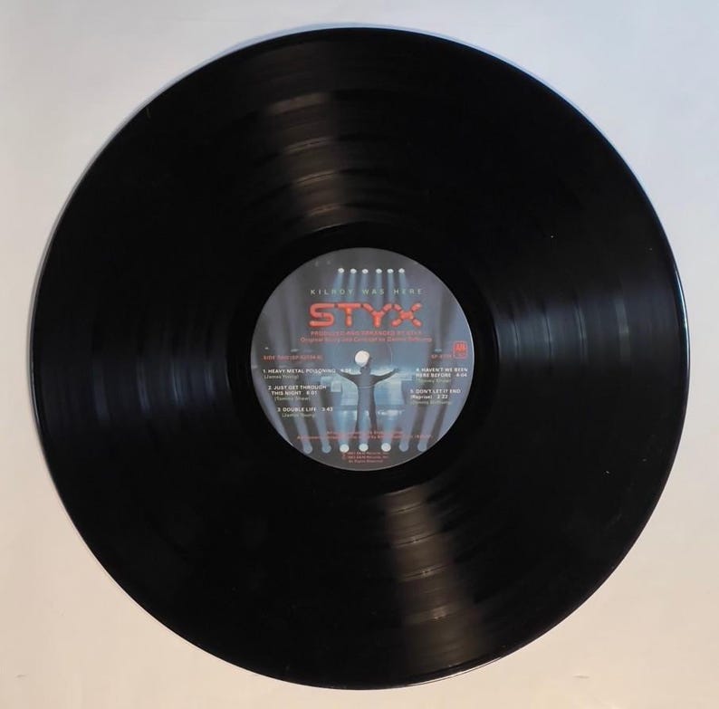 Styx - Kilroy Was Here - Vinyl LP (A&M SP 3734) (1983) - Etsy