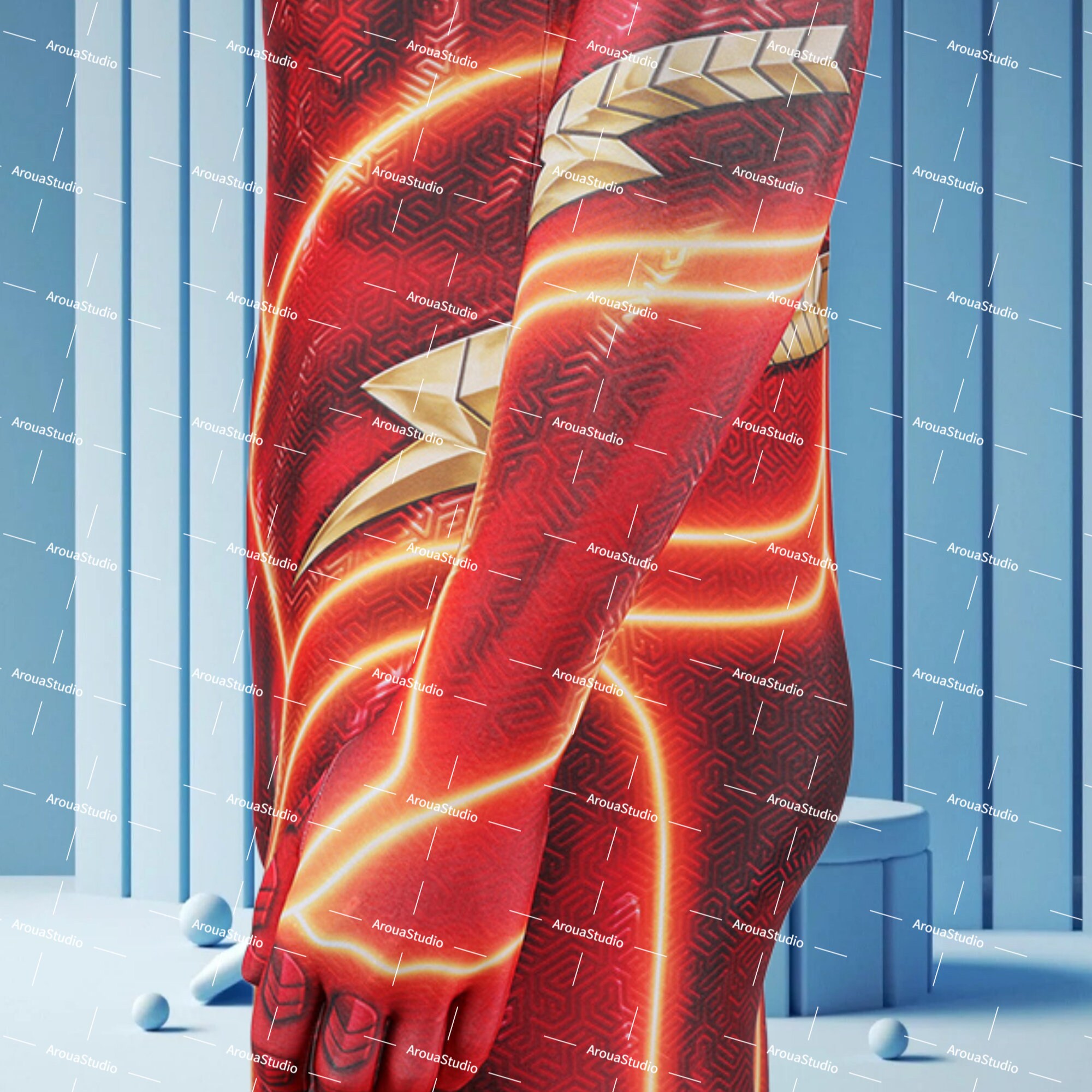 The Flash 2023 Barry Allen Cosplay Costume Flash Bodysuit - Etsy Canada