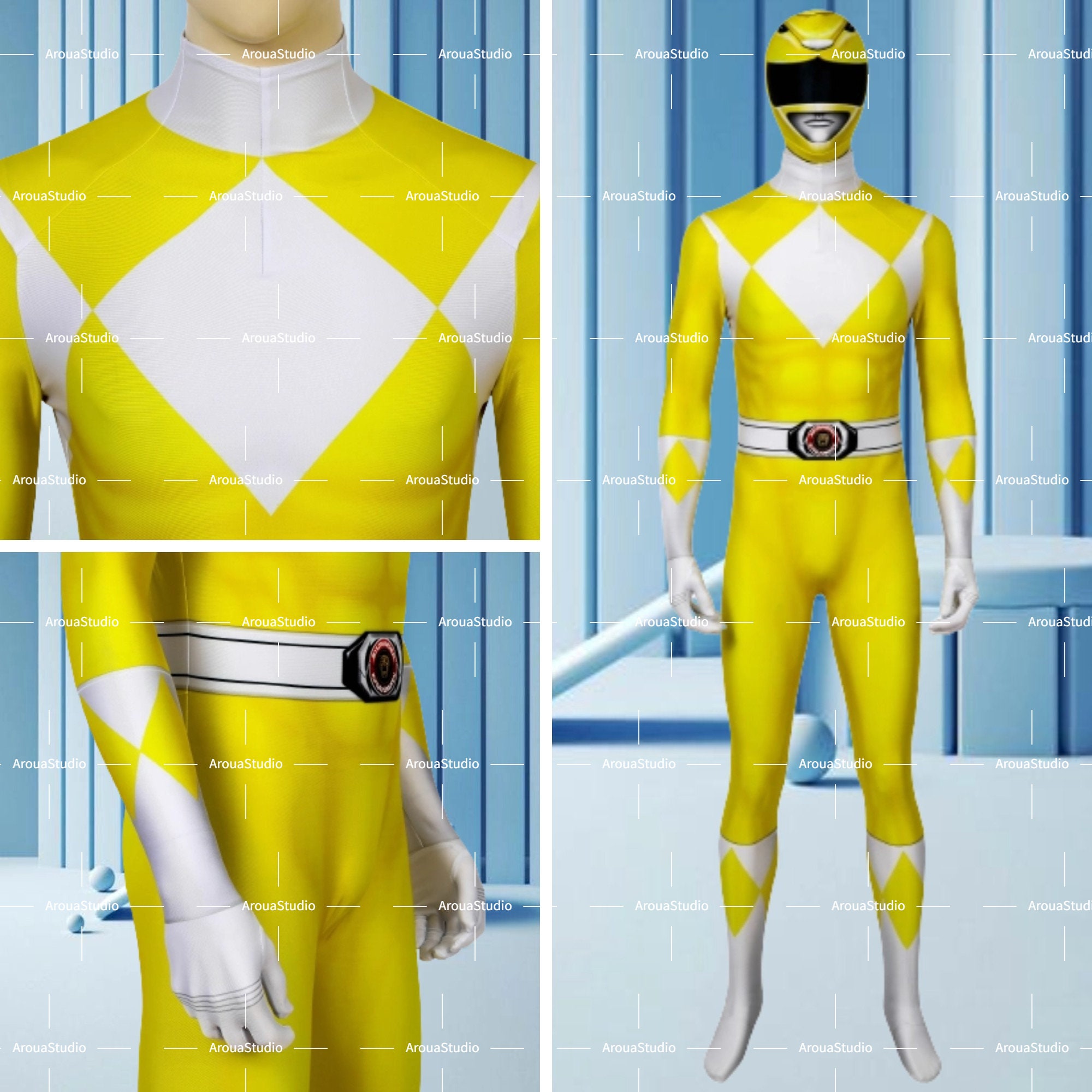Boy Cosplay Costume Bodysuit Kyoryu Sentai Zyuranger Jumpsuit - Etsy