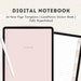 Pink Digital Notebook | Goodnotes Notebook | Digital Notebook With Tabs ...