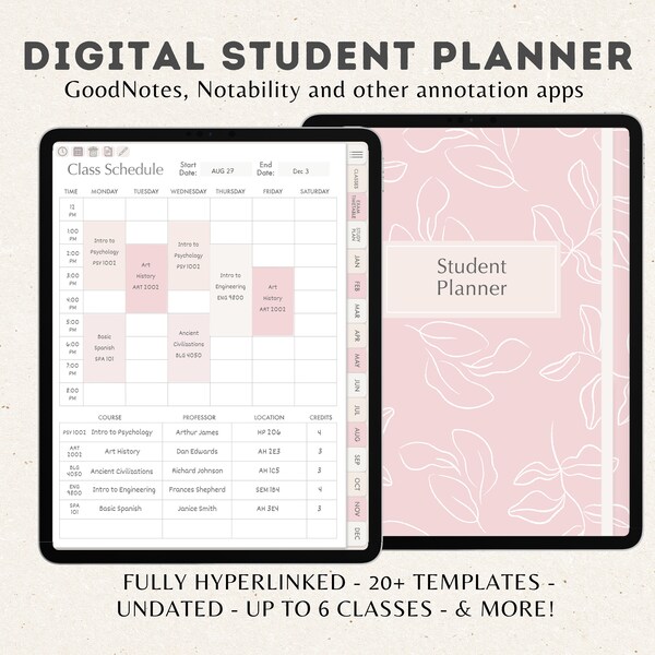 Study Planner - Etsy