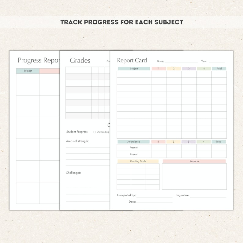 Pastels Homeschool Planner Mega Bundle, Homeschool Lesson Planner ...