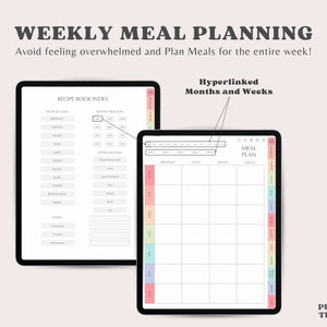 Digital Recipe Book Template Digital Recipe Journal Recipebook Recipe ...