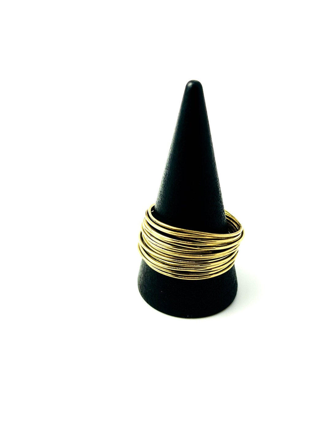 Wire-wrapped Brass Ring, Wire Wrapping Adjustable Ring, Wide Wrapped ...