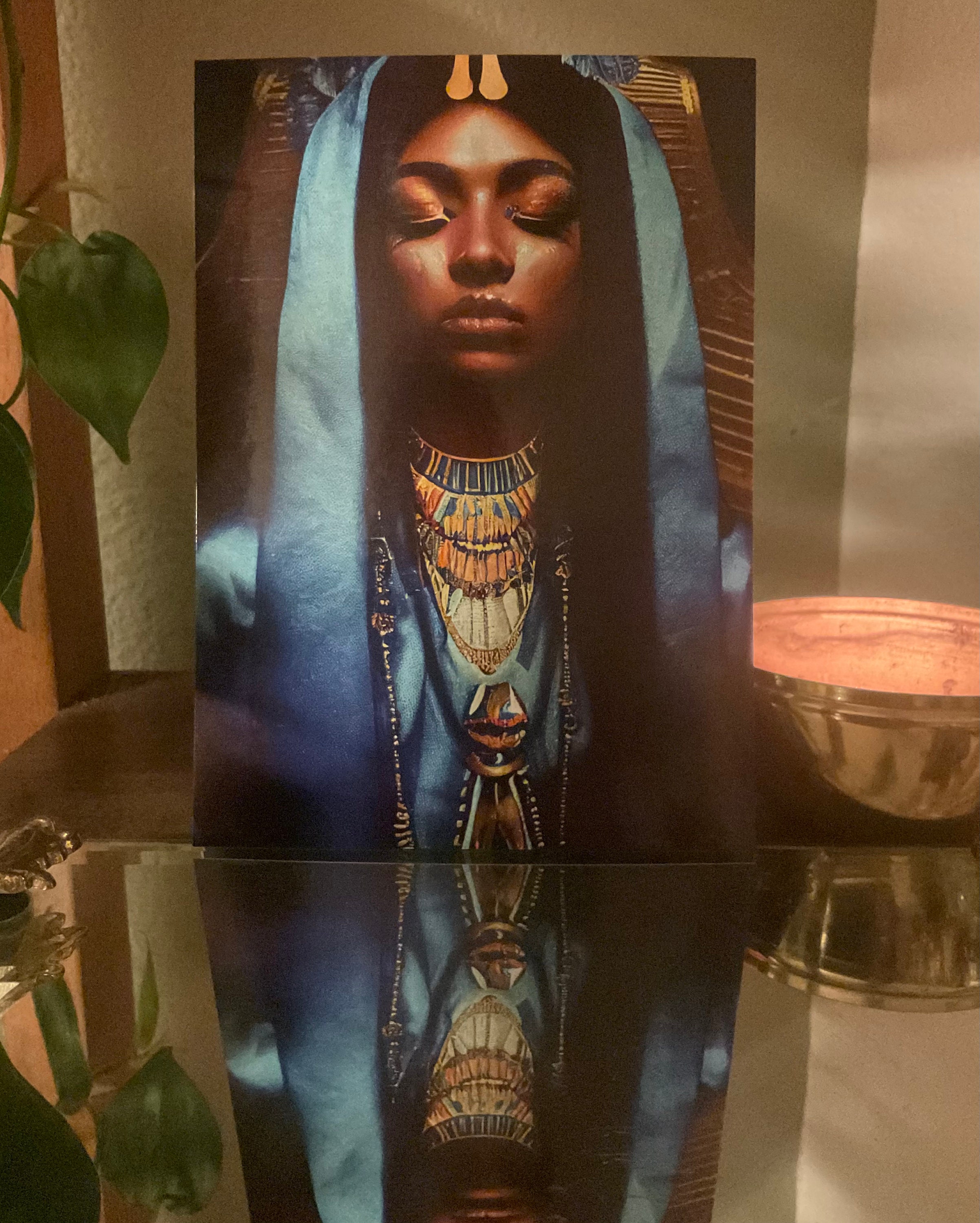 Goddess of Balance - Altar Card - the Subtle Realms - Etsy