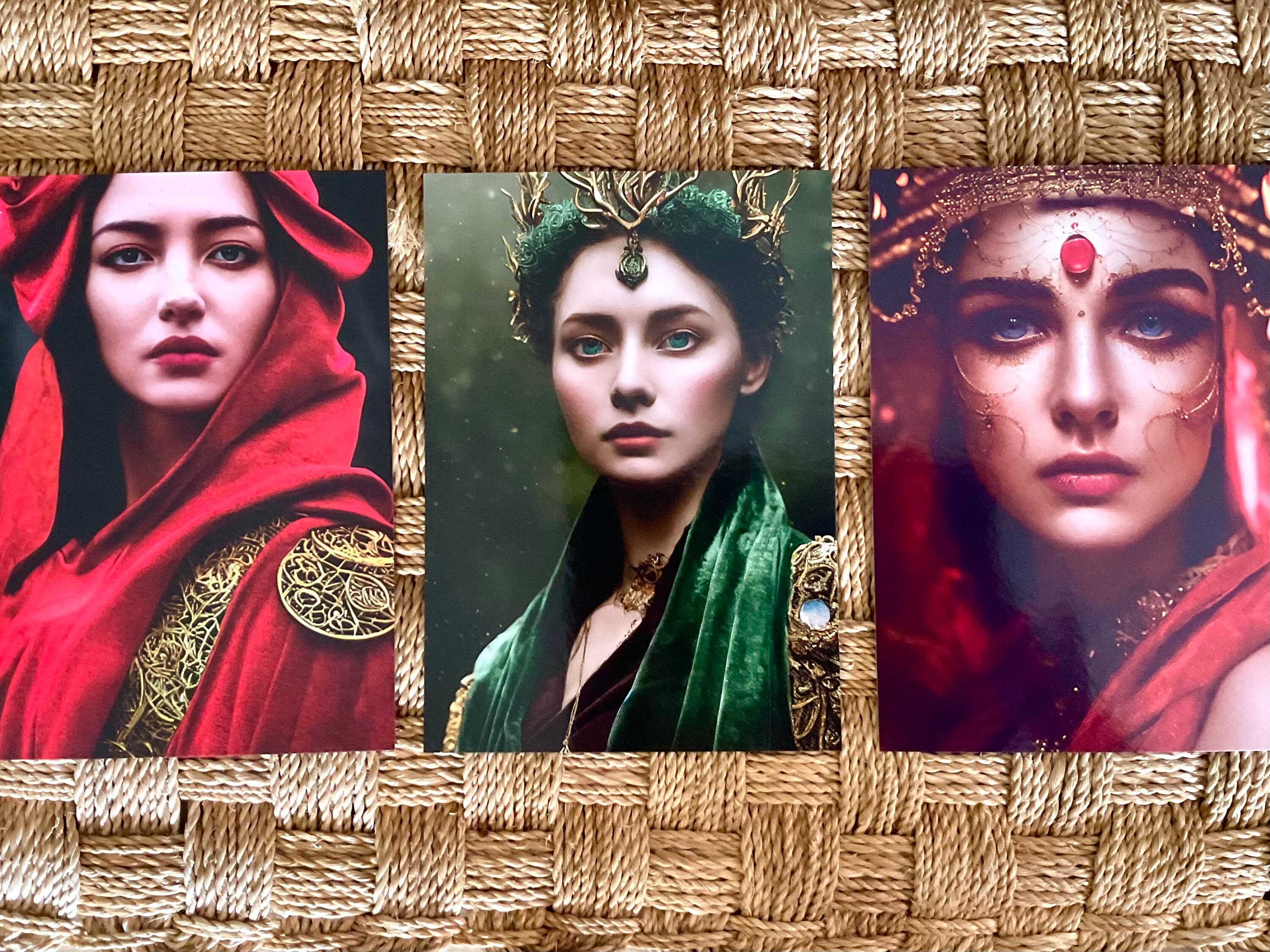 Forest Queen Altar Card Set the Subtle Realms - Etsy