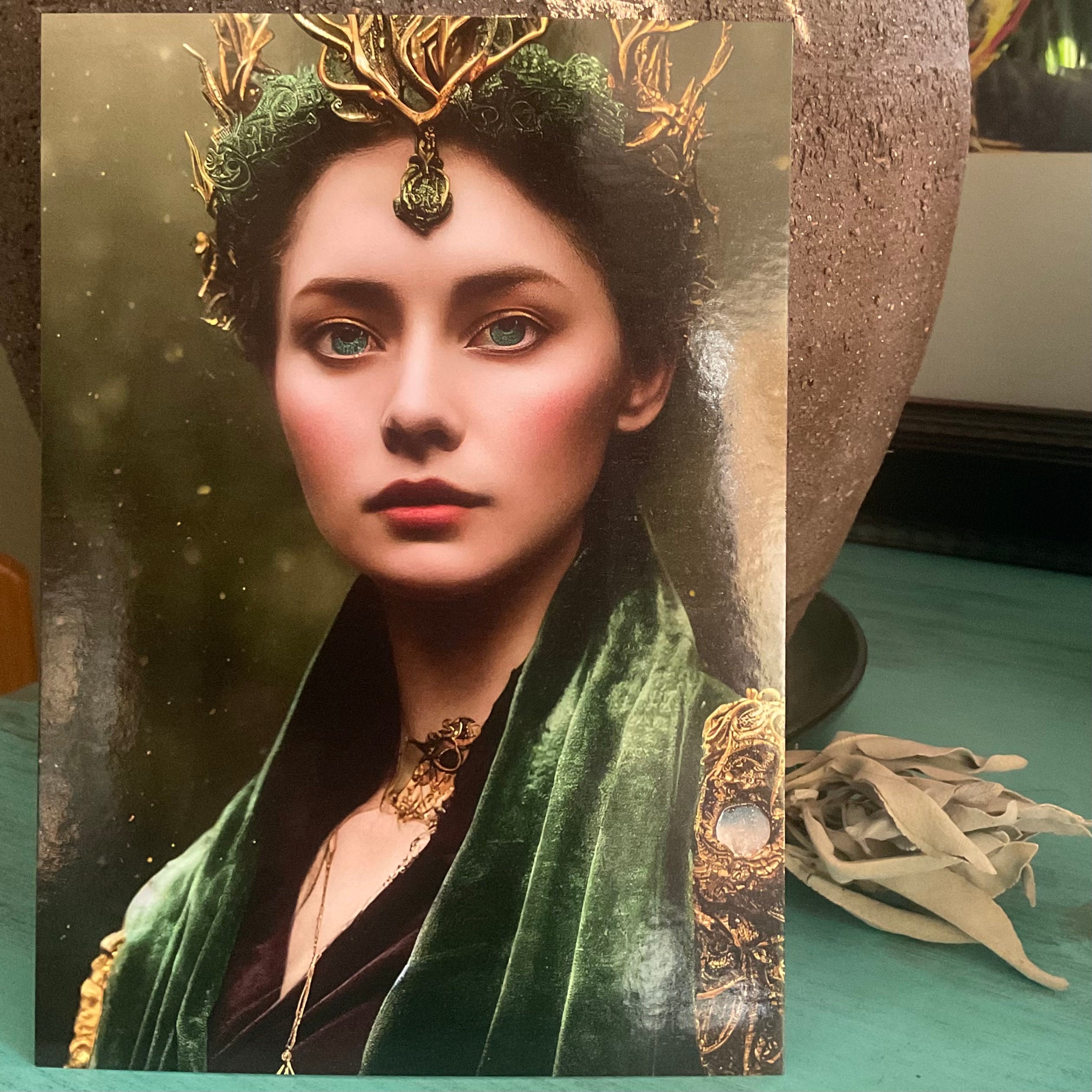 Elemental Wisdom Altar Card the Subtle Realms - Etsy