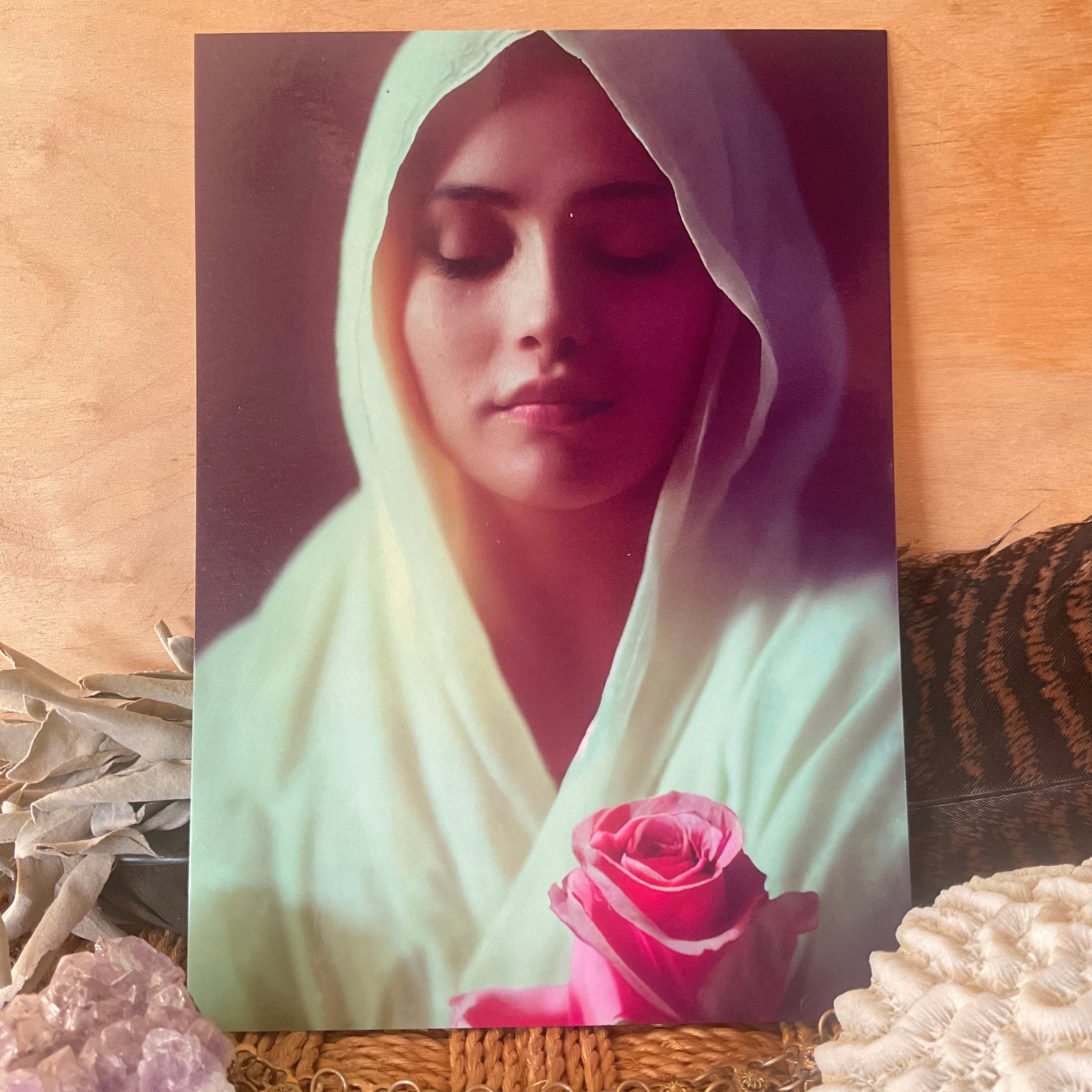 Maryam Signature Altar Card the Subtle Realms - Etsy