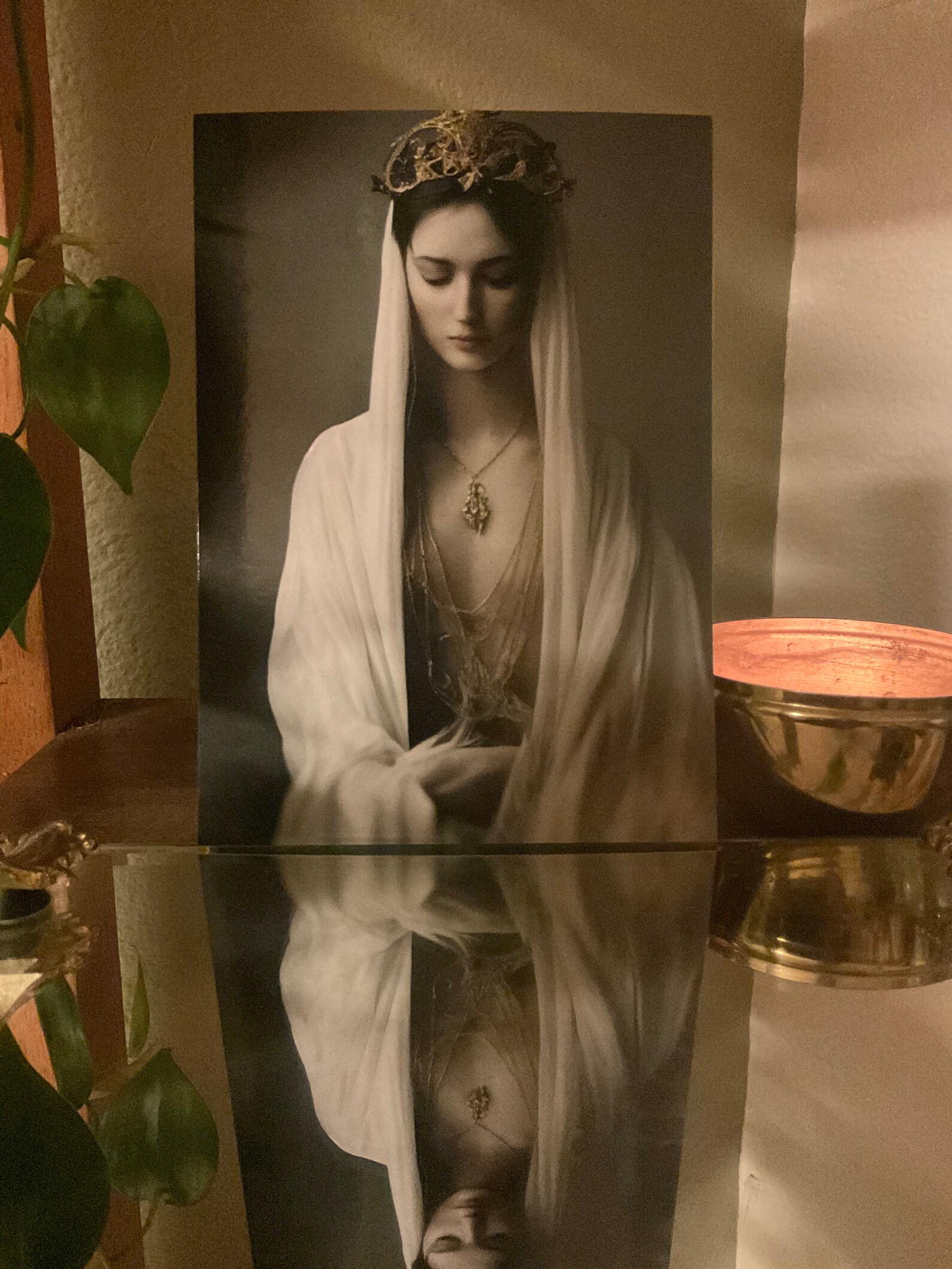 Sacred Priestess - Altar Card - the Subtle Realms - Etsy