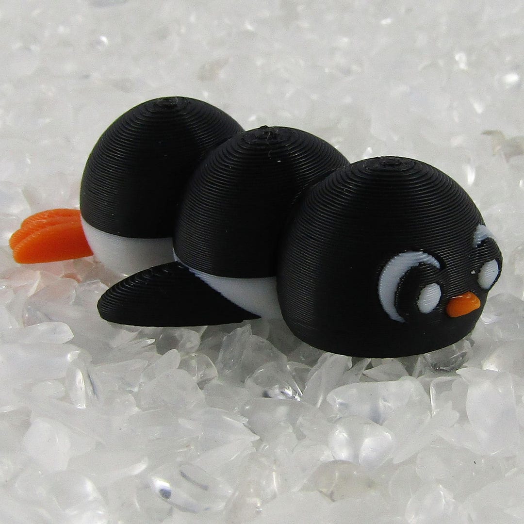 Baby Penguin 3D Fidget Toy Articulated Desk Decoration Gift - Etsy