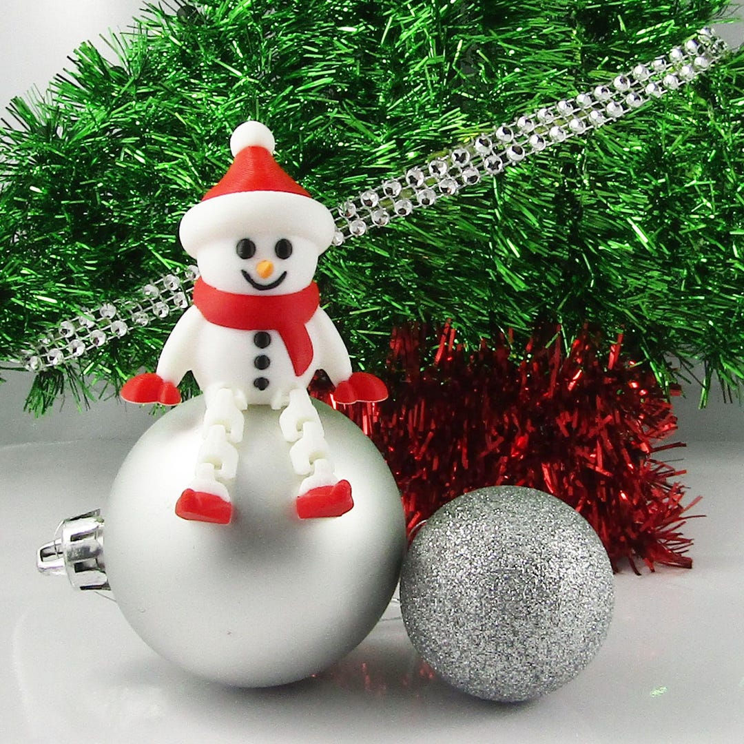 Christmas Snowman Desk Buddy. Christmas Ornament Decorations - Etsy