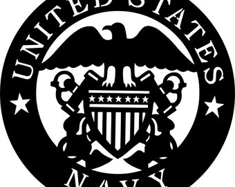 Merchant Marine Logo United States DXF Sign Home Sign Laser Cut Design ...