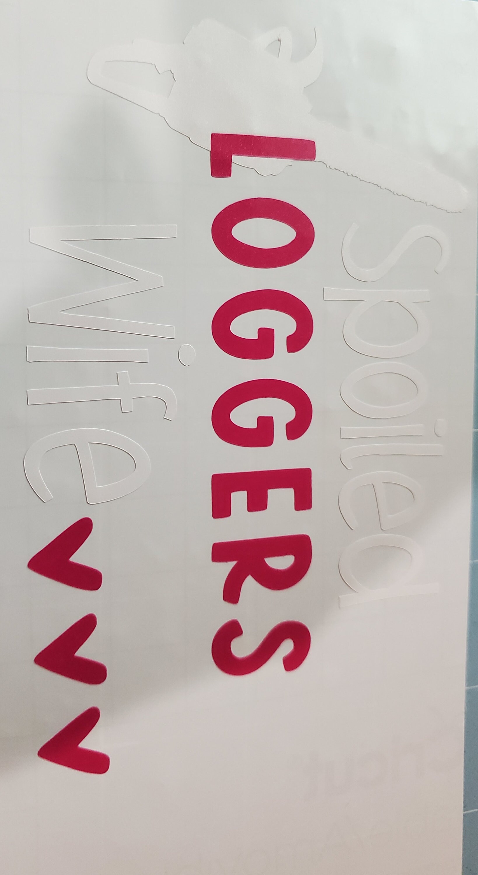 Spoiled Loggers Wife Decal Sticker - Car Truck Window Bumper Vinyl ...