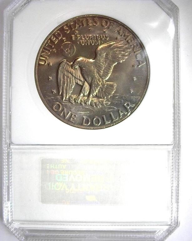 1974 Clad IKE Dollar, PCI Certified Graded MS67, Premium Quality ...