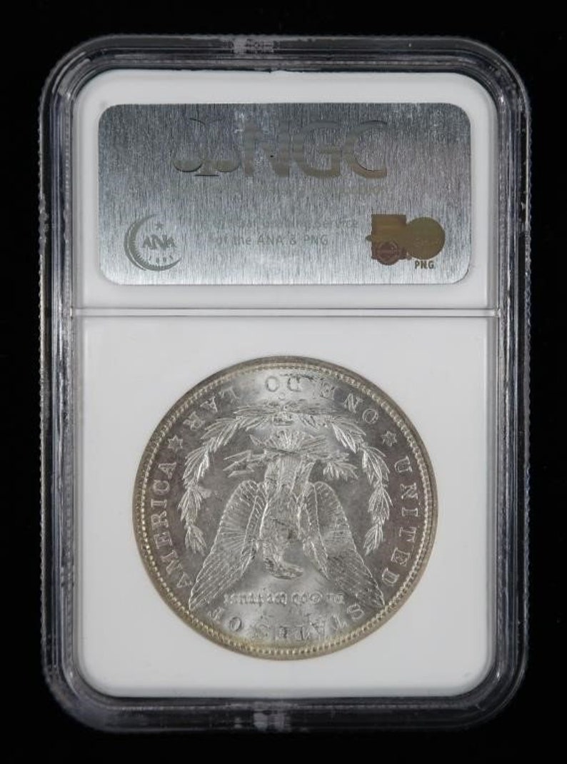 1904-O Morgan Silver Dollar NGC Certified Graded MS63, Premium Quality ...