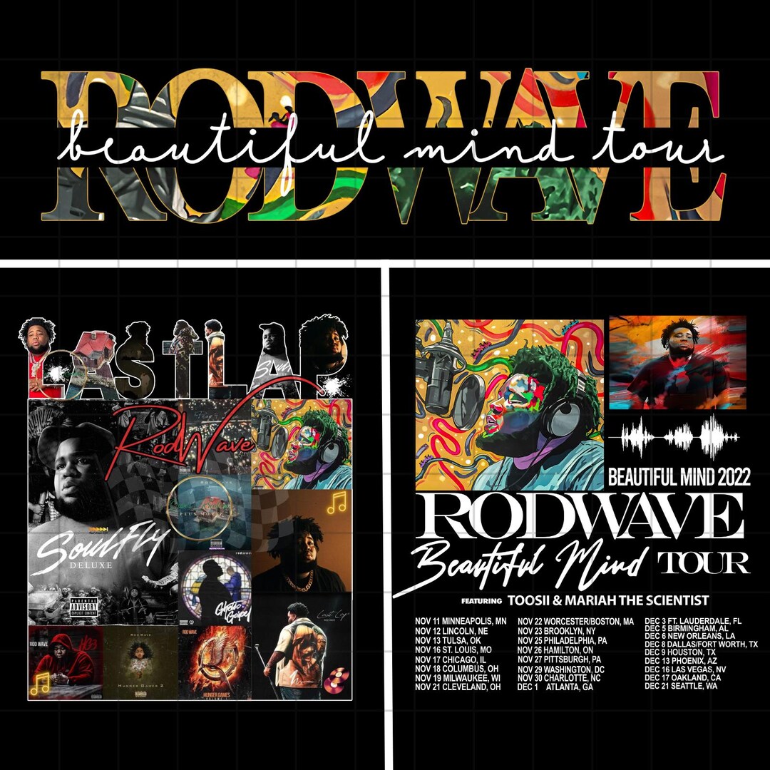 Rod Wave Png, Rod Wave Concert Png, Rod Wave Shirt Design, Rod Wave ...