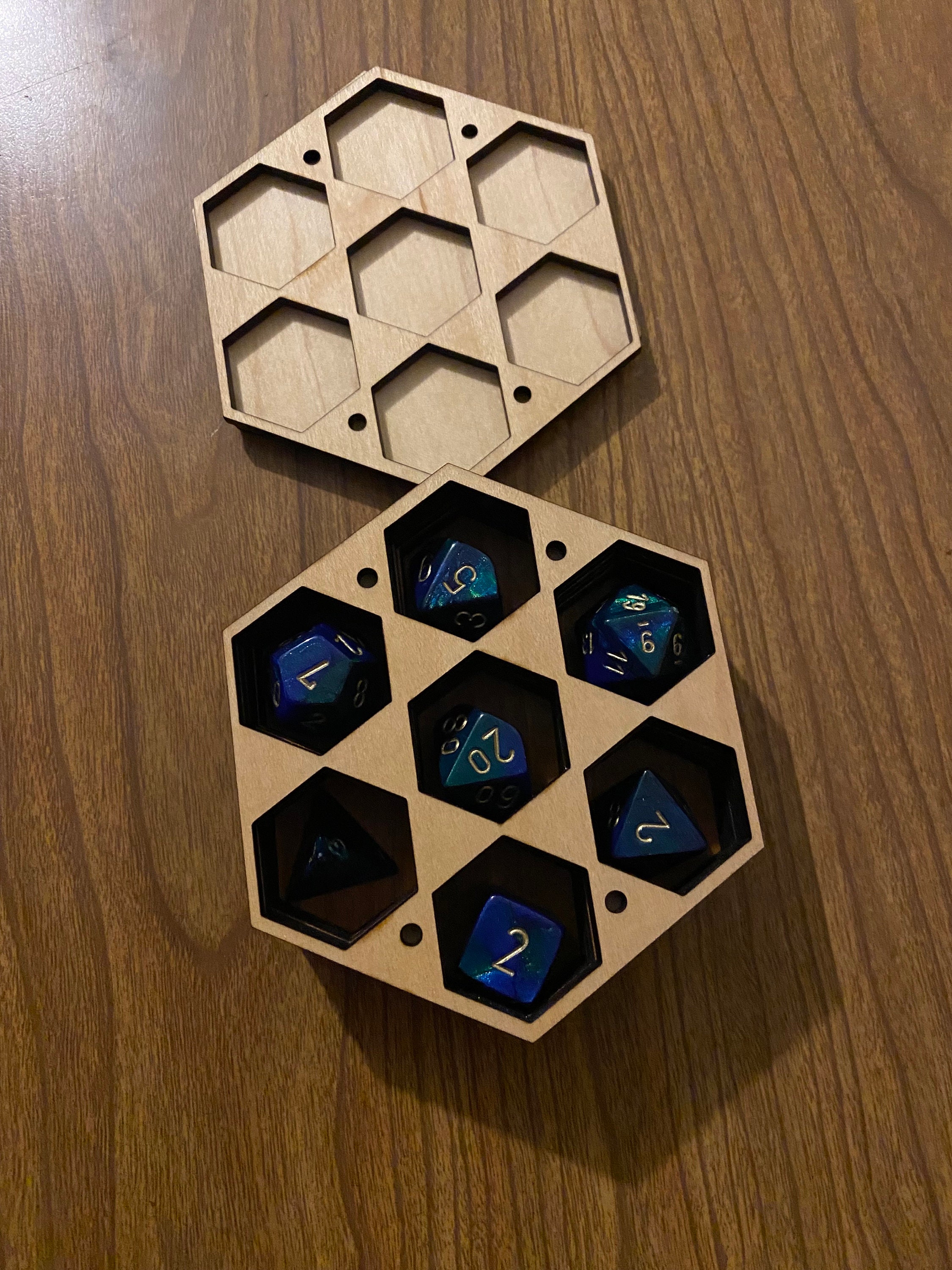 Hexagon Dice Holder Laser Cut File – SVG, AI, PDF (digital File) - Etsy
