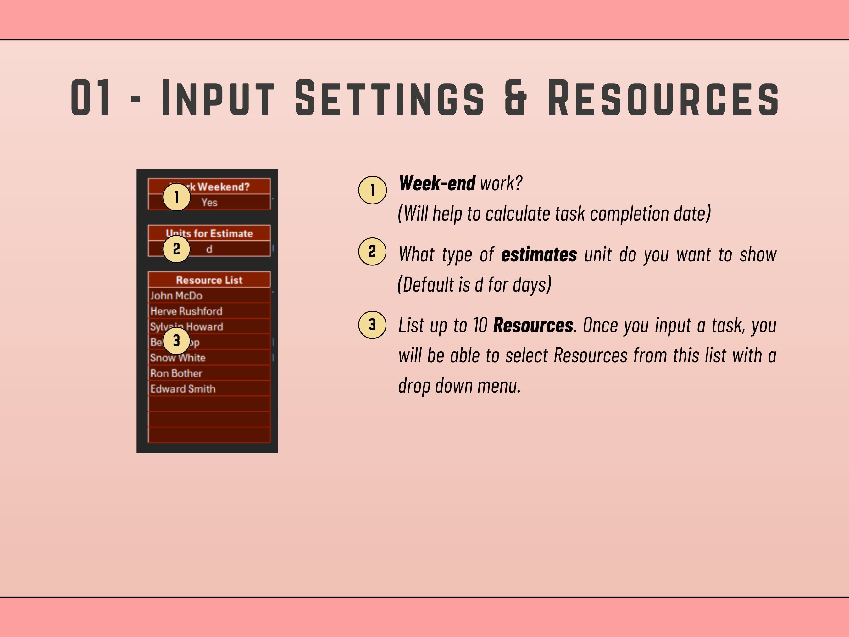 Excel Task List, Project or Activity Dashboard With Resourcing Impact ...