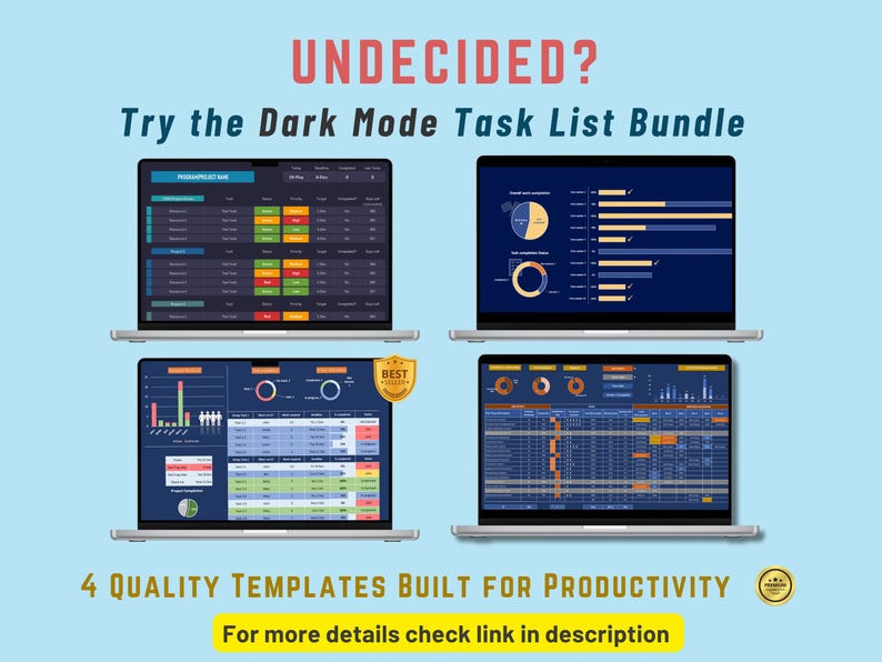 Buy Excel Task Tracking Dashboard: Project Management Template Online ...