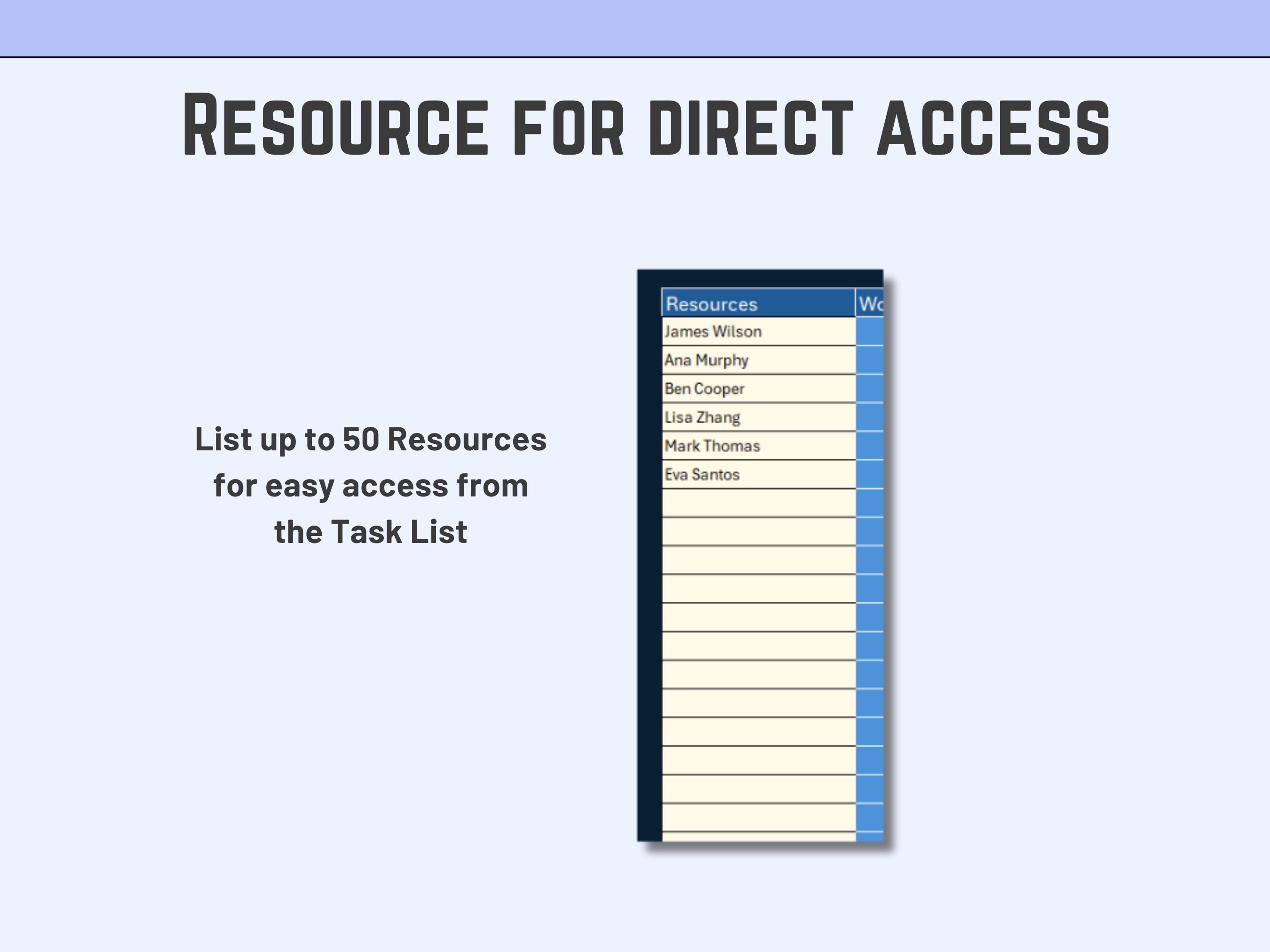 Excel Task Tracker Template: Project Management Spreadsheet (digital ...