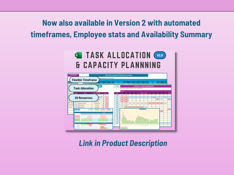 Excel Resource Planning and Allocation System V1, Resource Mgt Template ...