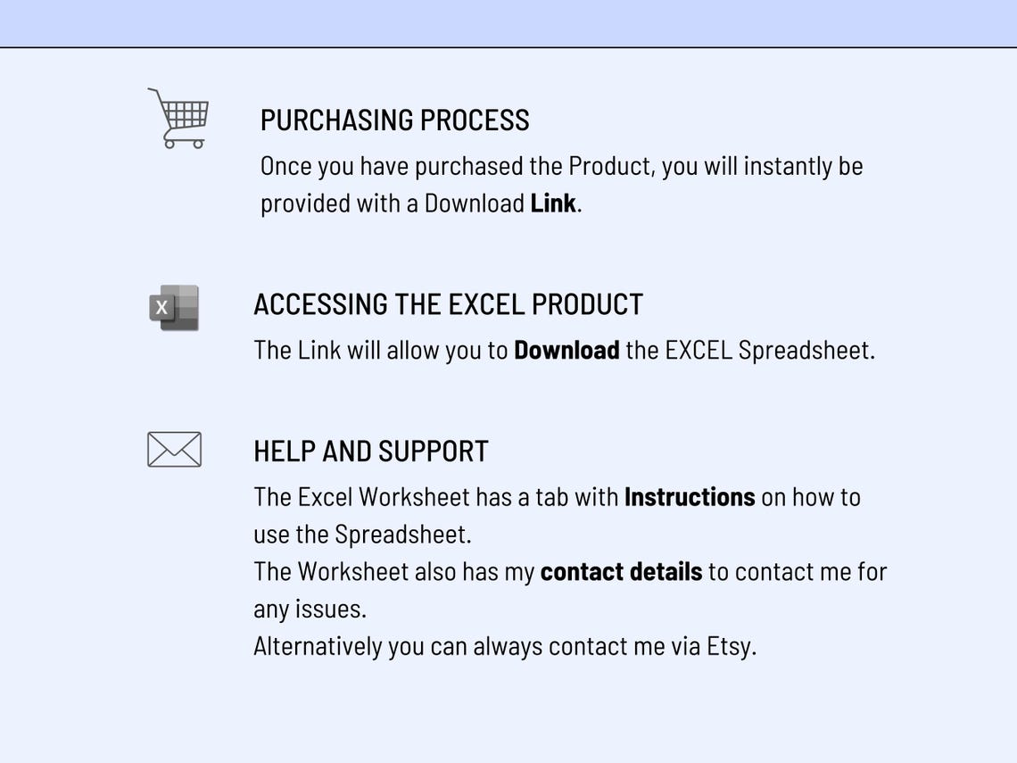Excel Task Tracker Template: Project Management Spreadsheet (digital ...
