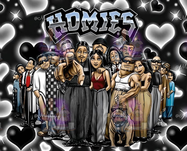 Lil Homies 2000s Crew PNG DIGITAL Sublimation Tumbler WRAP - Etsy