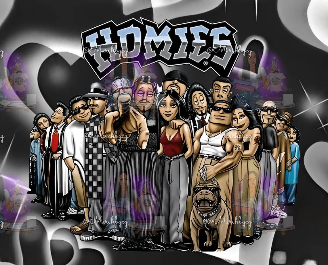 Lil Homies 2000s Crew PNG DIGITAL Sublimation Tumbler WRAP - Etsy