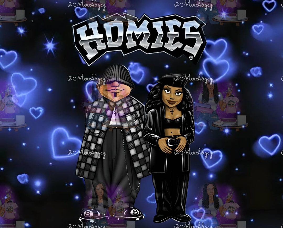 Lil Homies 2000s Couple PNG DIGITAL Sublimation Tumbler WRAP - Etsy