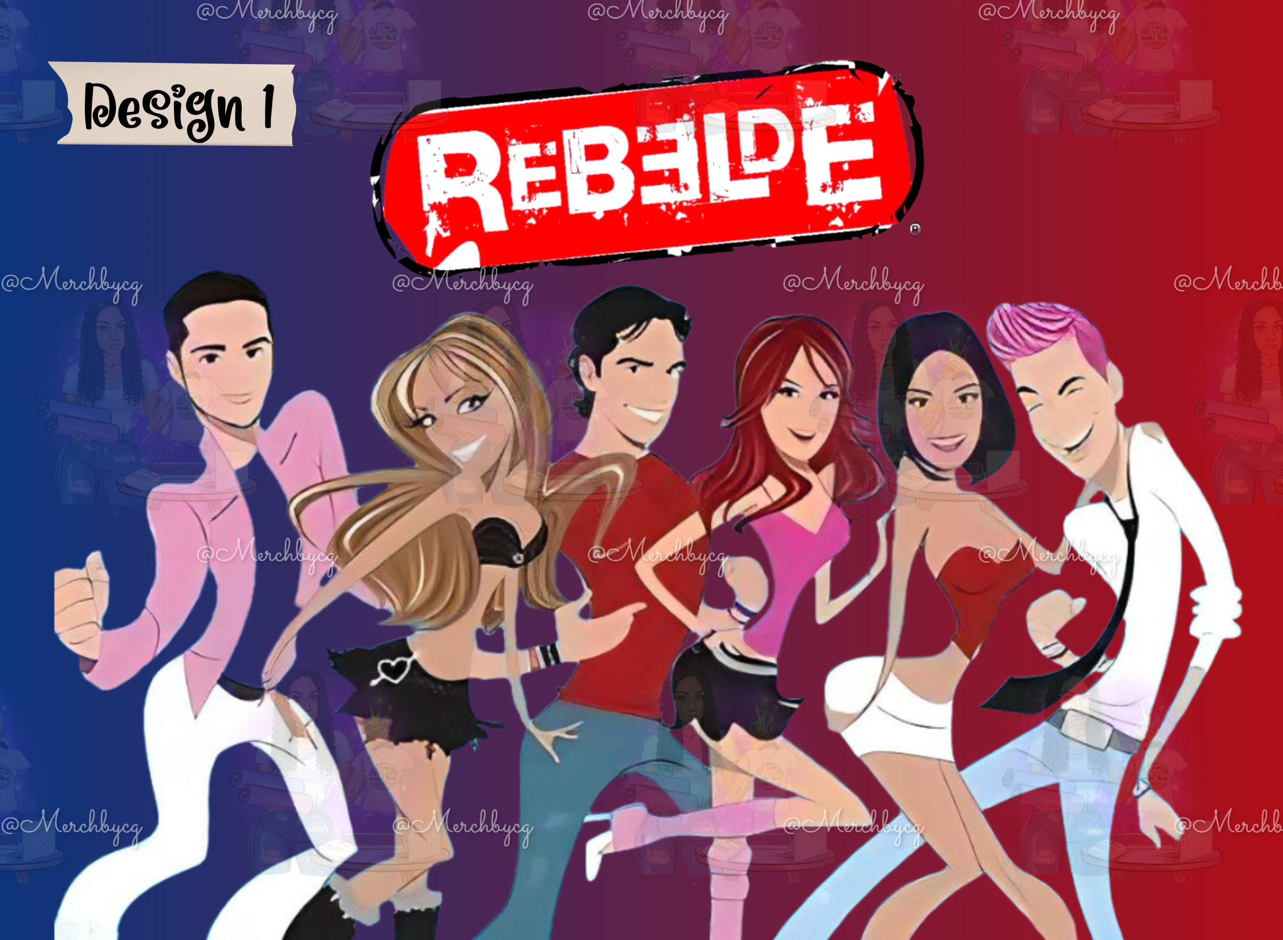 8 Different DIGITAL RBD Rebelde PNG Sublimation Tumbler Wraps - Etsy