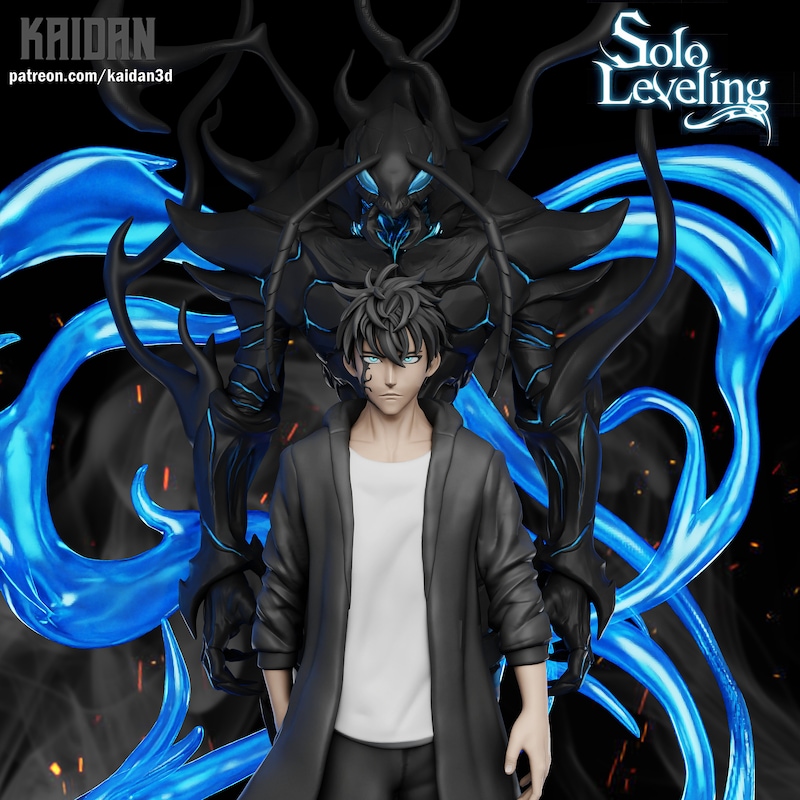 Solo Leveling Figure - Etsy