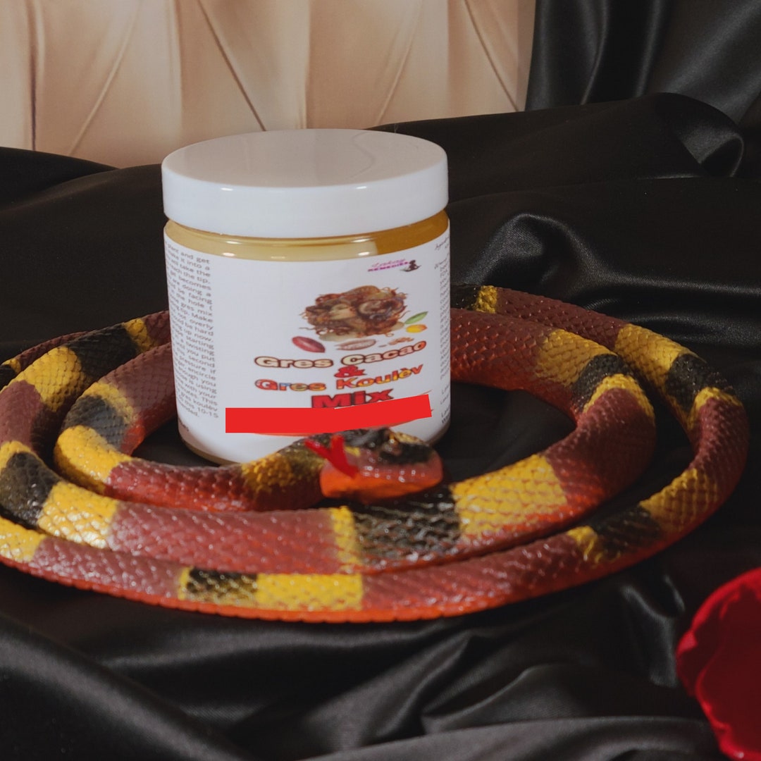 Natural Haitian Gres Cacao & Gres Koulèv | Lwil Koulèv - Etsy