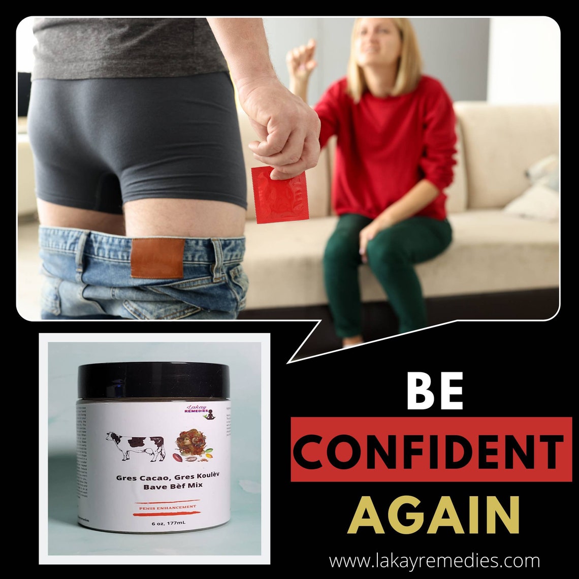 Haitian Natural Gres Cacao Gres Koulèv Bave Bef Mix - Etsy