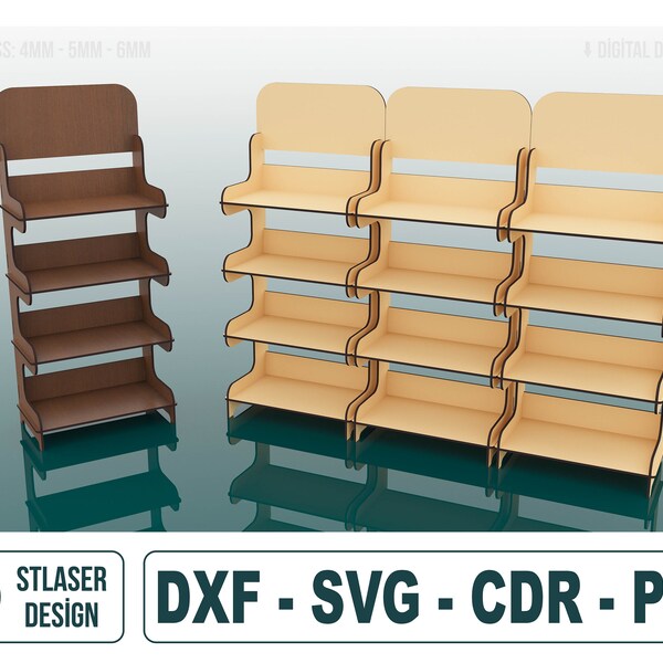 Laser Cut Files Knife Display - Etsy