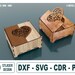 Laser Cut Decorative Box With Lid Svg Files, Vector Files for Wood ...