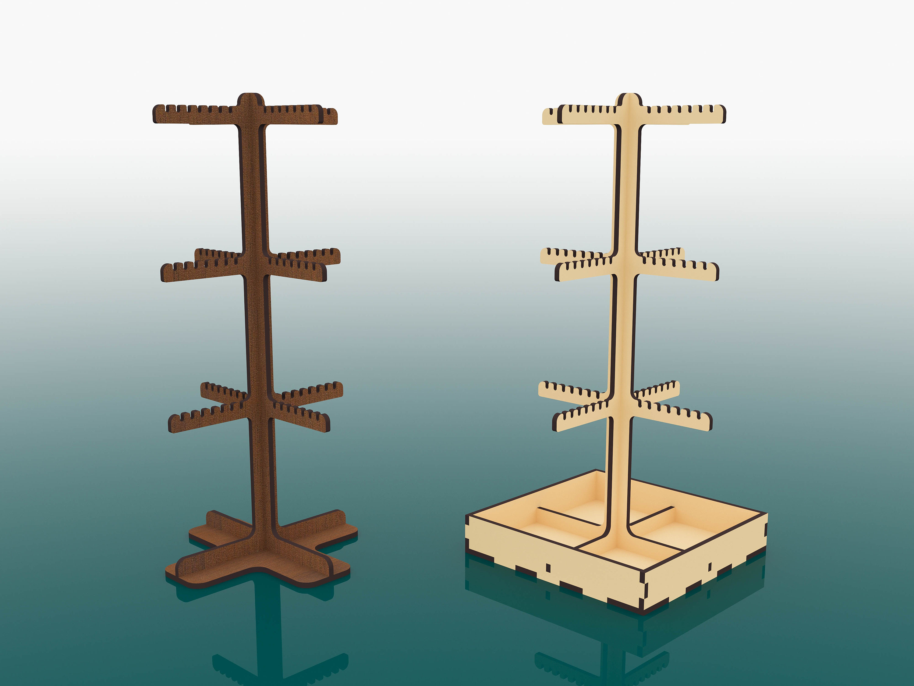 Buy Keychain Display Stand Laser Cut Svg Files Vector Files for Online ...