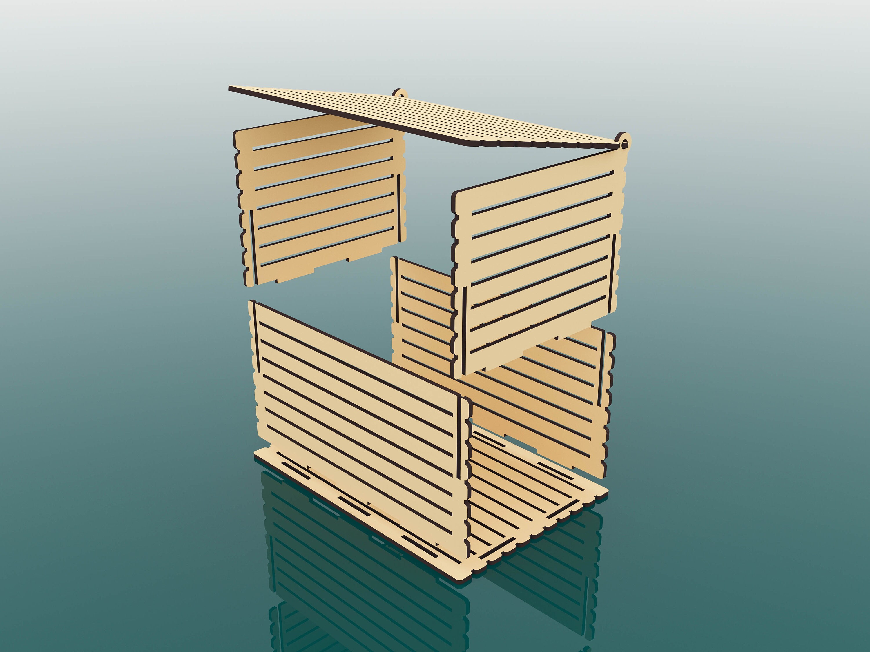 2 Sizes Laser Cut With Lid Box Svg Files Vector Files for - Etsy UK