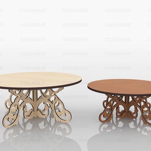 Laser Cut Cake Stand Svg Files, Vector Files for Wood Laser Cutting - Etsy