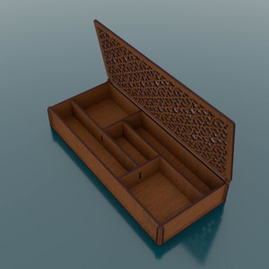 Laser Cut Storage Box Svg Files, Vector Files for Wood Laser Cutting - Etsy