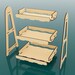 Display Stand Laser Cut Svg Files , 3 Shelf Display Stand Files, Vector ...