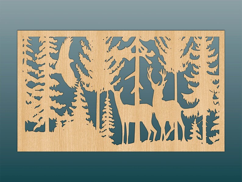 Laser Cut Wall Decor Svg Files Vector Files for Wood Laser - Etsy