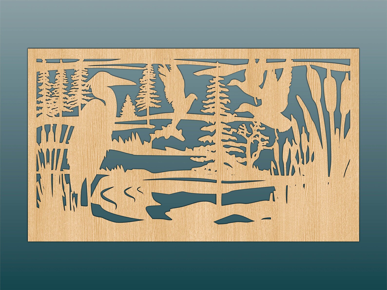 Laser Cut Wall Decor Svg Files, Vector Files for Wood Laser Cutting - Etsy