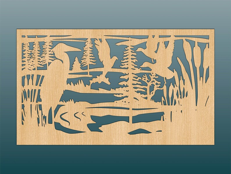 Laser Cut Wall Decor Svg Files Vector Files for Wood Laser - Etsy